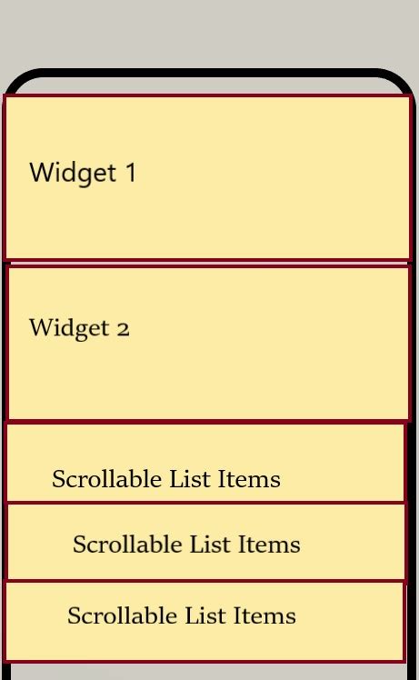 Android How Can I Pin First Two Top Most Widget In