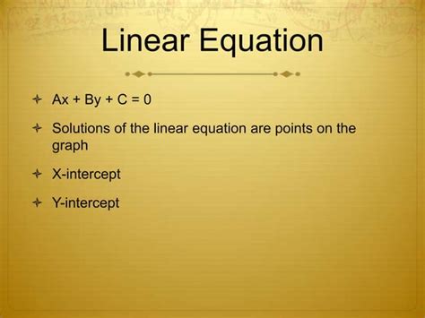 Notes 1 3 Pre Calc Graphing Linear Equations Pptx