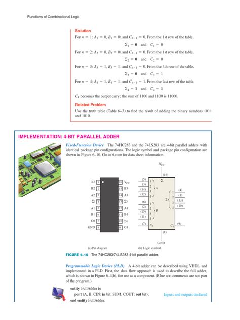 44 Bit Parallel Addervhdl 321 322 Pdf Electronic Circuits