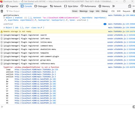 Bug Firefox Import Issue Toeverything AFFiNE GitHub