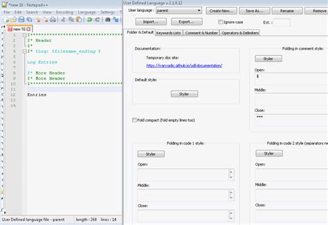 Udl Comment Folding Notepad Community