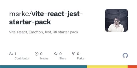 vite react emotion jest rtl starter pack reactjs