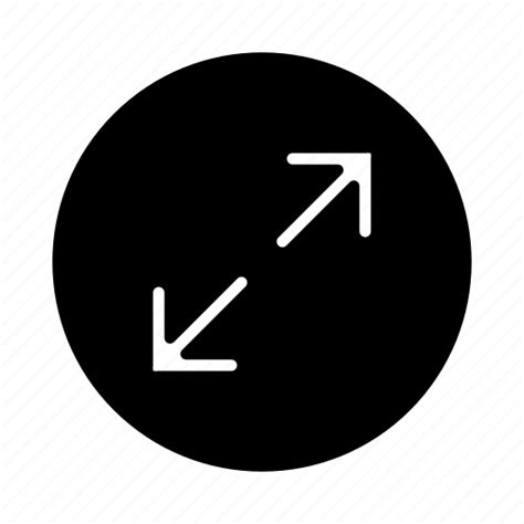 Expand Arrow Arrows Full Fullscreen Maximize Resize Icon Download On Iconfinder