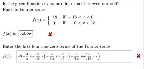 solved is the given function even or odd or neither even