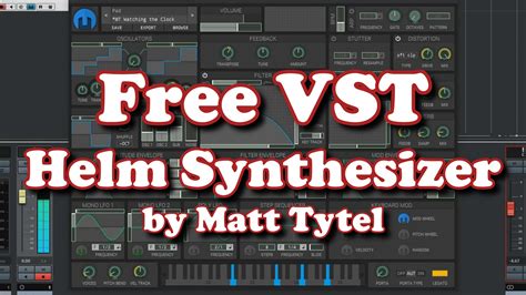 Hrs Courses Free Vst Helm Synthesizer