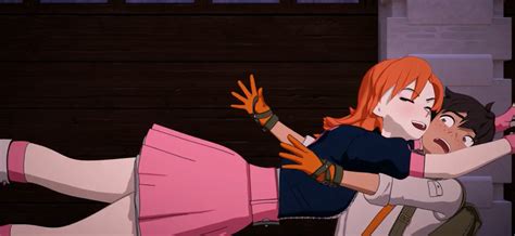 Nora Hugging Oscar RWBY Know Your Meme