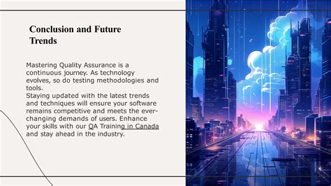 Mastering Quality Assurance A Comprehensive Guide To Software Testing Ppt