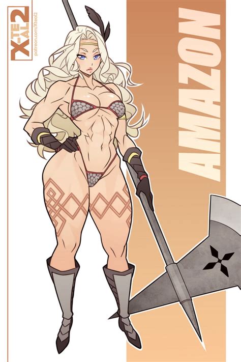 Amazon Dragon S Crown Drawn By X T Al Danbooru