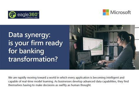 Data Synergy Banking Transformation With Unified Data Eagle360 Consulting