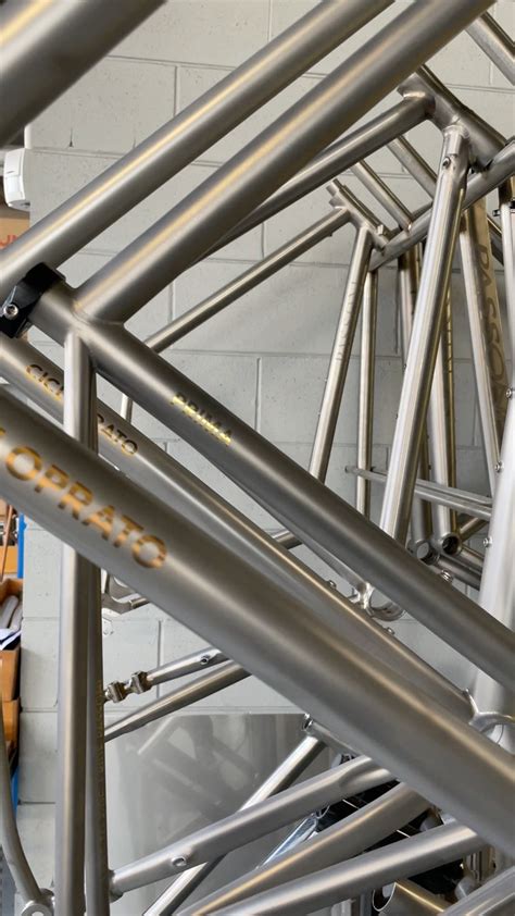 All The Passoni Bike Can Be Finished With A Sandblasting Technique Using Glass Beads A Great