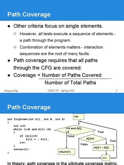Path Coverage Pdf Control Flow Computer Programming