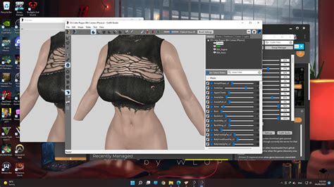 Help Easiest Way To Fix Clipping In Bodyslide Outfit Studio Technical Support Skyrim