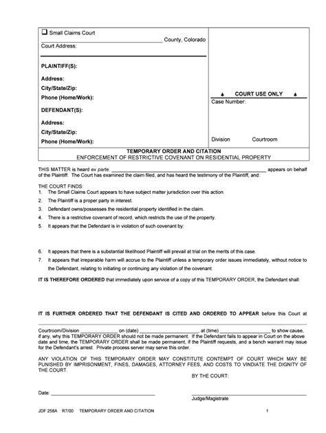This Matter Is Heard Ex Parte Form Fill Out And Sign Printable Pdf