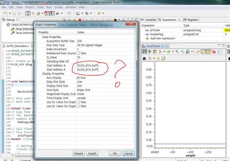 Graph Doesnt Work In 2xpmsensorless Project C2000 Microcontrollers Forum C2000™︎