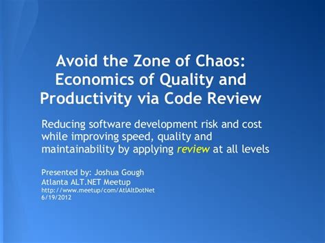 software defect prevention via continuous inspection