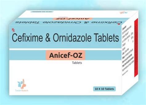 Anicef Oz Cefixime Ornidazole Tablet For Hospital At Rs 1100 In Dehradun Id 6860754