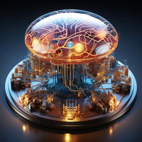 Premium Photo A Fantasy Digital Art Of Brain Circuit Concept Circuit