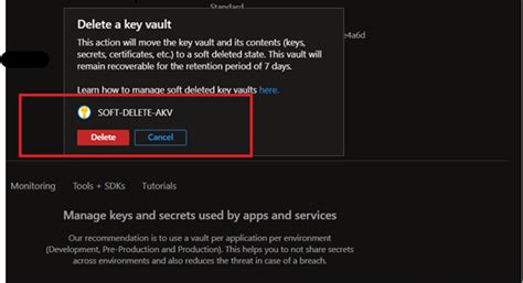 Restore The Deleted Secret Key Vault In Azure Key Vault Techdiw