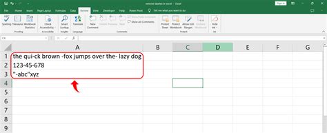 How To Remove Dashes In Excel Spreadcheaters