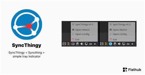 sbedd syncthingy deg linux flathub