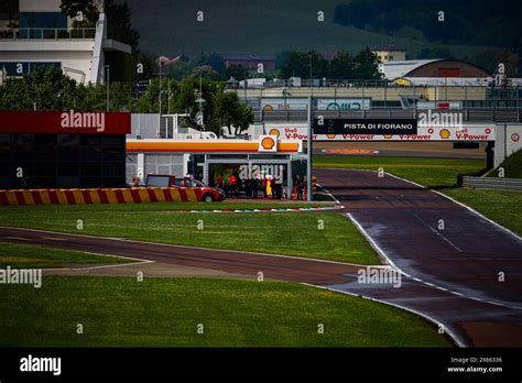 Fiorano Ferrari Test Track Scuderia Ferrari During The Test Wet At Fiorano Mo Italy 9 May