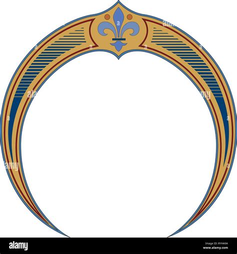 Round Frame With Copy Space For Your Text Stock Vector Image Art Alamy