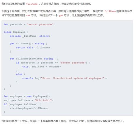 Class（set And Get）code Tsc Compiler Error · Issue 29103 · Microsofttypescript · Github