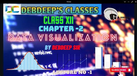 Data Visualization Lecture No 1 Part 1 Youtube