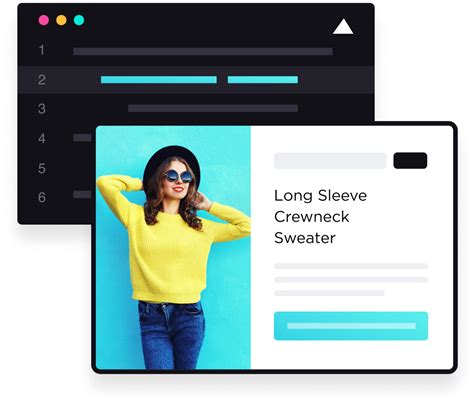 Collage Code Headless Product Card Vercel