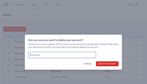laravel10 inertia reactでログイン・追加・更新・削除機能│ちからえもんweb・windowsプログラミング