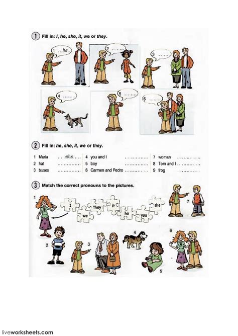Личные Местоимения В Английском Языке 2 Класс Упражнения 45 фото