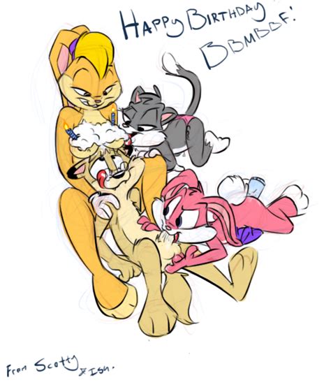 Rule 34 Animaniacs Anthro Babs Bunny Cat Cub Feline Female Fur Furry