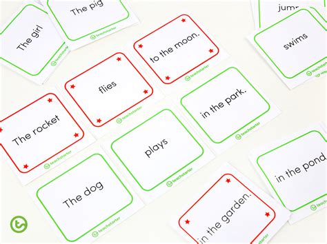 14 Sensational Sentence Structure Resources And Activities Teach Starter