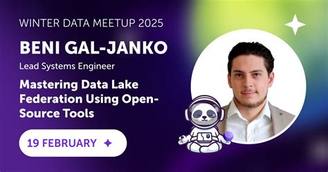 Data Zen Community On Linkedin Winterdatameetup2025 Clouddata Datalakes Opensourcetools