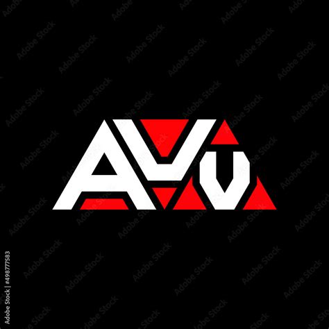 Auv Letter Logo Design With Polygon Shape Auv Polygon And Cube Shape Logo Design Auv Hexagon