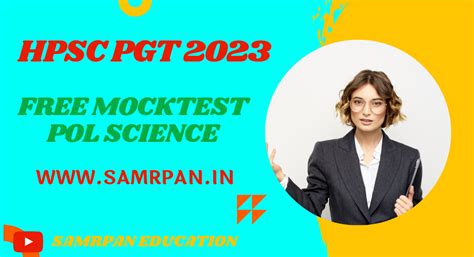 Hpsc Pgt 2023 Free Mocktest Pol Science Hpps 001 समर्पण एजुकेशन