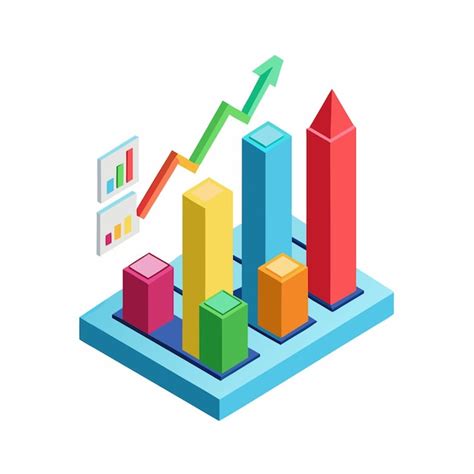 Premium Vector Infographic Chart Concept Illustration