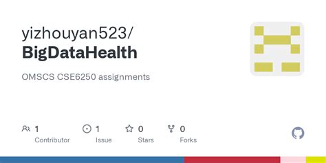 GitHub Yizhouyan BigDataHealth OMSCS CSE Assignments