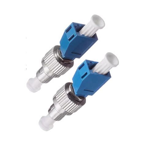Male FC UPC To Female LC UPC Converter Hybrid Adapter Single Mode Fiber Optic Communication