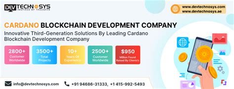 Cardano Blockchain Development Company Cardano Development Services