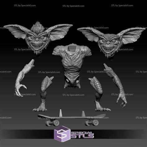 Gremlin Stripe 3d Print Stl 3d Model Specialstl