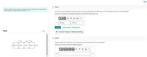 [solved] The Two Switches In The Circuit Seen In Figure