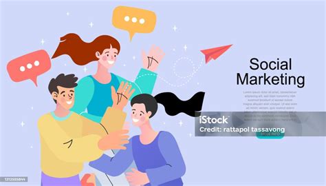 친구들과 소셜 네트워크를 통해 채팅하는 젊은 행복한 사람들 가장 친한 친구 개념 사람들 캐릭터 벡터 일러스트 플랫 디자인 개념에