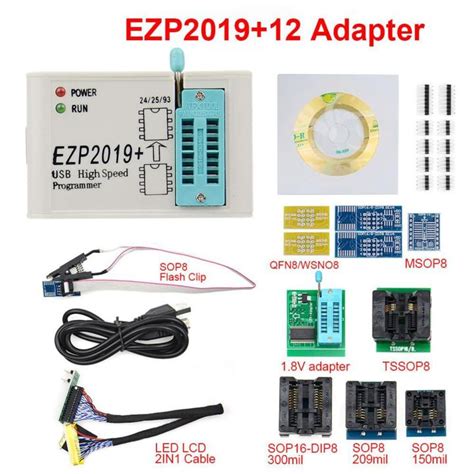 【happy One】upmely Ezp2019 Usb Spi Programmer 24 25 93 Eeprom Flash Bios