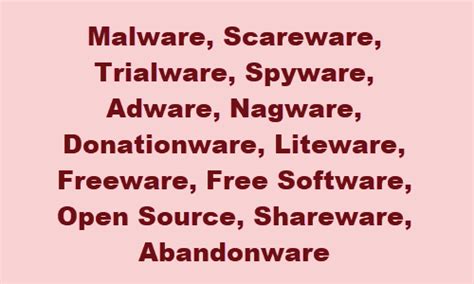 Differenza Freeware Software Libero Open Source Shareware