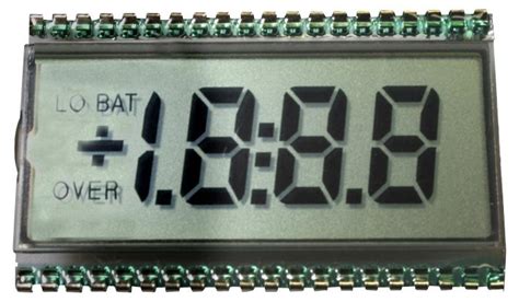 Lcd S3x1c50tr C Lumex 7 Segment Lcd Display 4 4 X 1
