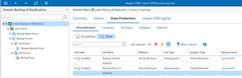 getting started in azure veeam one and veeam backup for microsoft azure