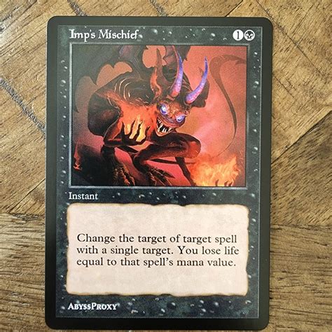 Imps Mischief A Mtg Abyss Proxy Shop Enhance Your Commander And