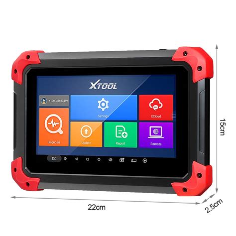 Xtool X 100 Pad Tablet Key Programmer With Eeprom Adapter Support Special Functions