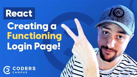 Connecting A Reactjs Login Page To A Restful Api Youtube